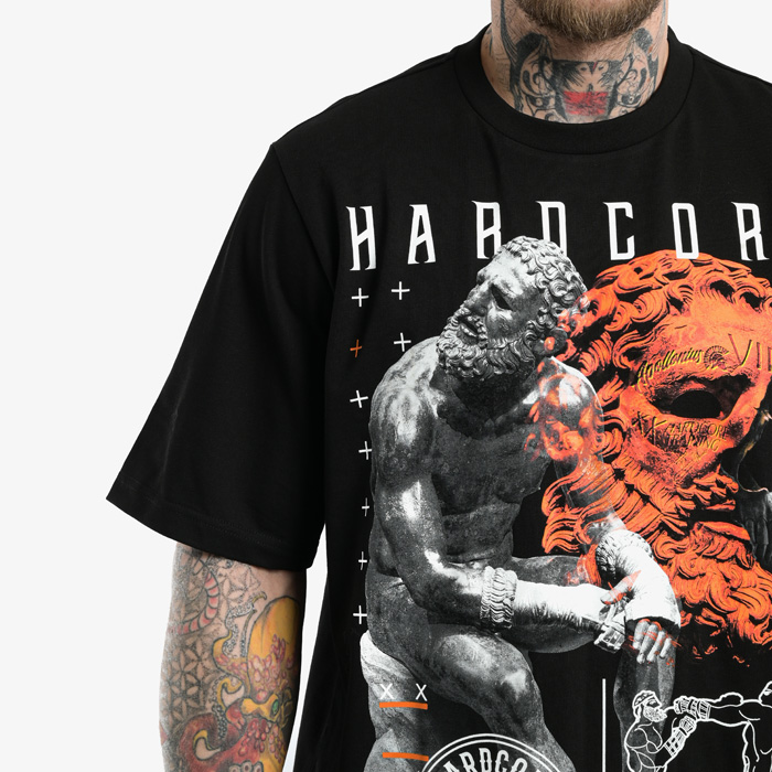 Футболка Hardcore Training Hellenic Heritage 2.0 Black Oversized Fit ...