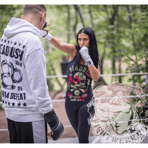 Женская майка headrush 13 skull camo купить в Москве